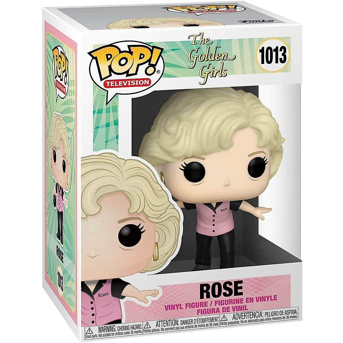 Funko Golden Girls - Rose in Bowling Uniform Pop! Vinyl Figure (Bundled with Compatible Pop Box Protector Case)