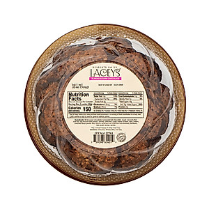 Desserts On Us, Inc. - Laceys Dark Chocolate Almond Toffee Wafer Cookies - 25 OZ