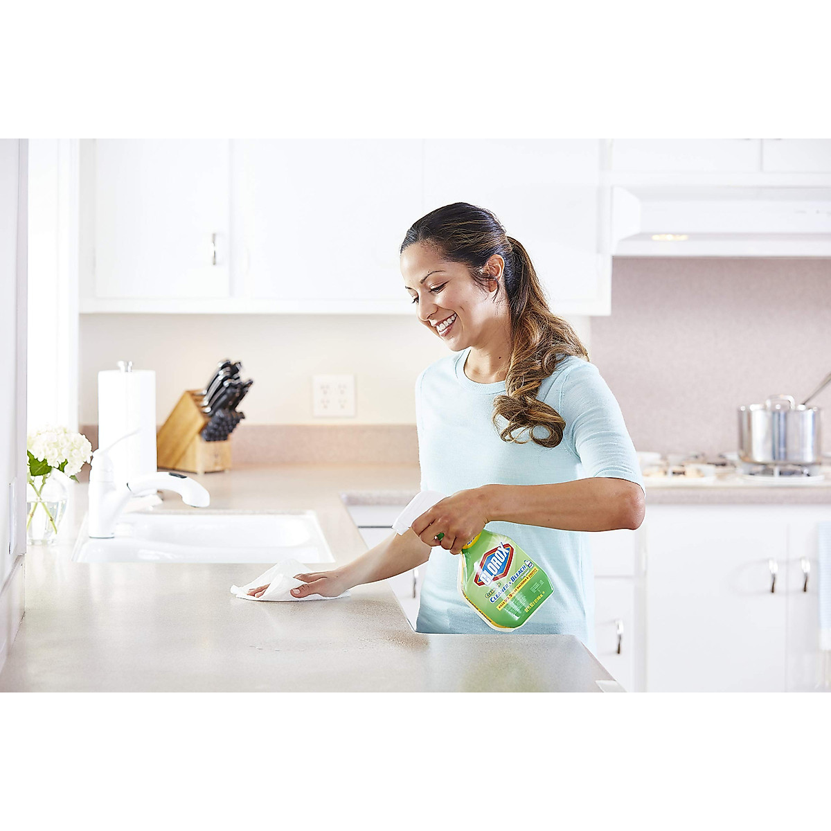 Clorox Clean-Up All Purpose Cleaner with Bleach, Spray Bottle, Multi, Original, 32 Fl Oz