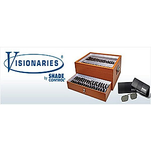 Shade Control Visionaries Polarized Clip on Sunglasses - Round - Black Frame - 47 x 42 Eye