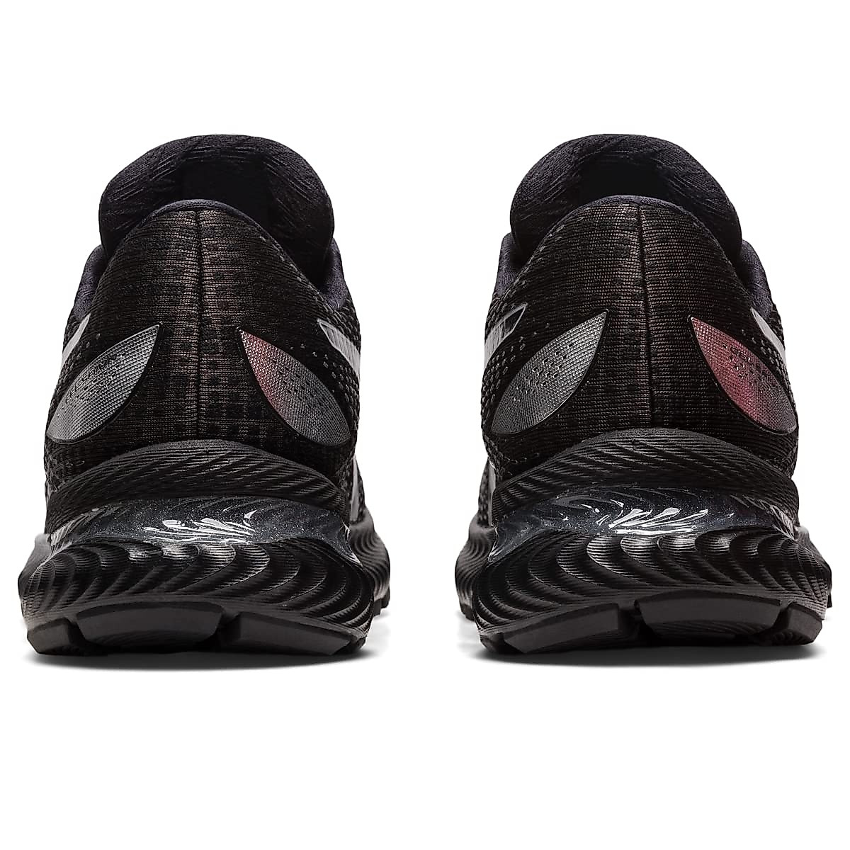 ASICS Women's Gel-SAIUN Running Shoes, 8.5, Black/Pure Silver