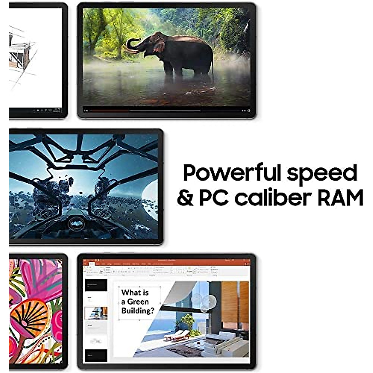 Samsung Galaxy Tab S6 10.5-inch, 128GB WiFi Tablet Mountain Gray - SM-T860NZAAXAR (Renewed)