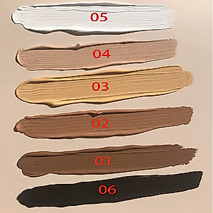 Fendy Eyeshadow Primer,Primer Face Makeup Eye Shadow Base,Anti-Aging Eyeshadow Primer Potion Waterproof Great for Oily Lids Primer (White-05)