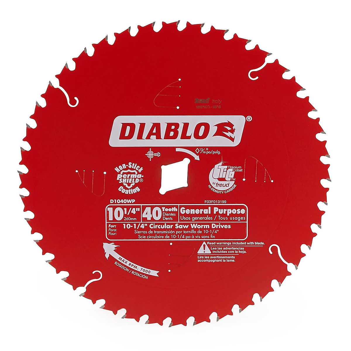 Skilsaw Magnesium Sawsquatch Worm Drive Circular Saw - 10 1/4in. 15 Amp, with Electric Brake, Model Number SPT70WM-22