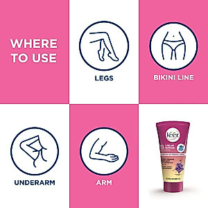 VEET Hair Removal Cream Sensitive Formula 6.78 oz (Pack of 4)