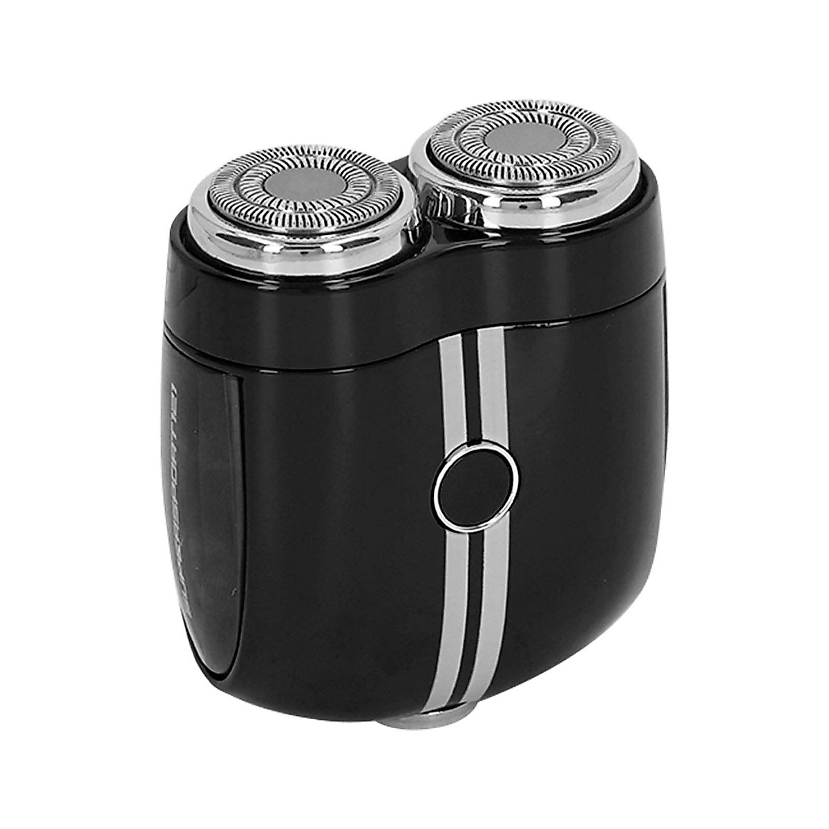 VINGVO Electric Mini Beard Shaver, Type C Charging Wet Dry Dual Use IPX7 Electric Beard Clipper for Travelling (Black)