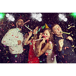 The Dreidel Company Mirror Disco Ball 2" Inch Silver Hanging Ball with Attached String for Hanging, Reflects Light, Party Favor (Pack of 24)