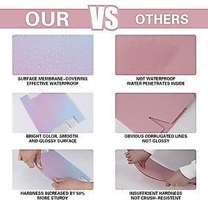 DERZIFUN 30 Pack 9x6x2 Inch Corrugated Packaging Mailer Boxes, Purple-Blue Shipping Packaging Boxes for Small Business, Recyclable Cardboard Literature Gift Boxes Mailing