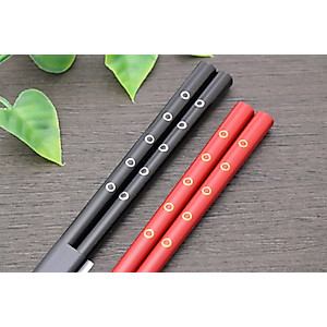 Ishida WABIYORI 60181 Tsukiyama Couple Chopsticks for Gifts, Includes Chopsticks Rest