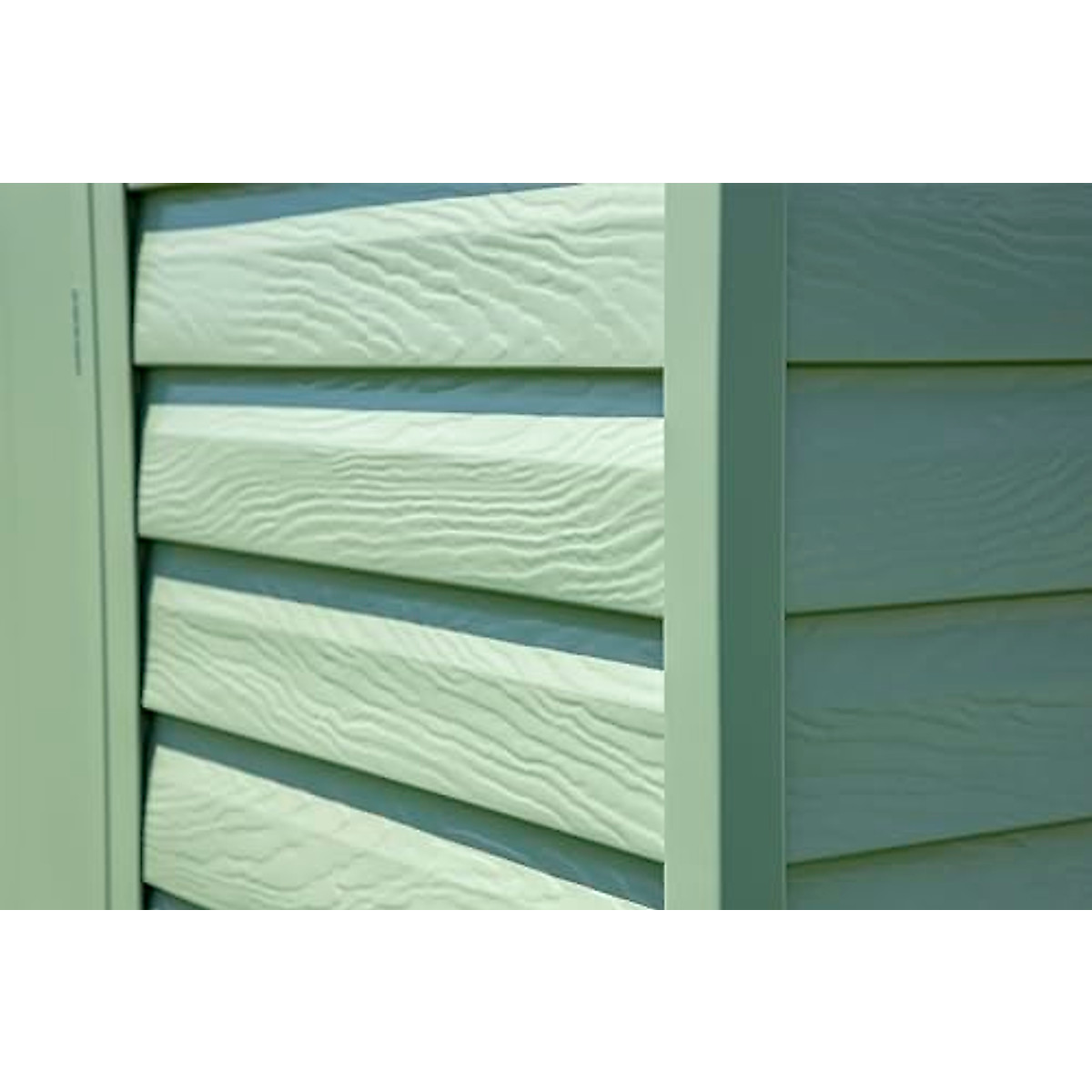 Arrow Select 6' x 4' Outdoor Lockable Steel Storage Shed Building, Sage Green