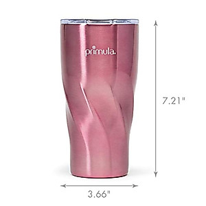 Primula Avalanche Double Wall Vacuum Sealed Travel Water Bottle 20 oz - Pink