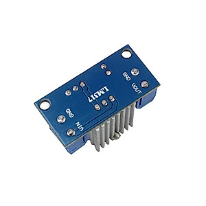 HiLetgo 10pcs LM317 DC-DC Converter Buck Step Down Circuit Board Module Linear Regulator LM317 Adjustable Voltage Regulator Power Supply