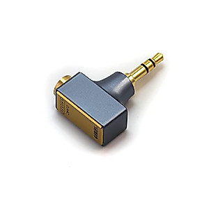 DD ddHiFi All-New DJ44C Aluminum Version 4.4mm Balanced Female to 3.5mm Male Headphone Jack Adapter, Audio Converter for Your 4.4mm Earphone/Headphone