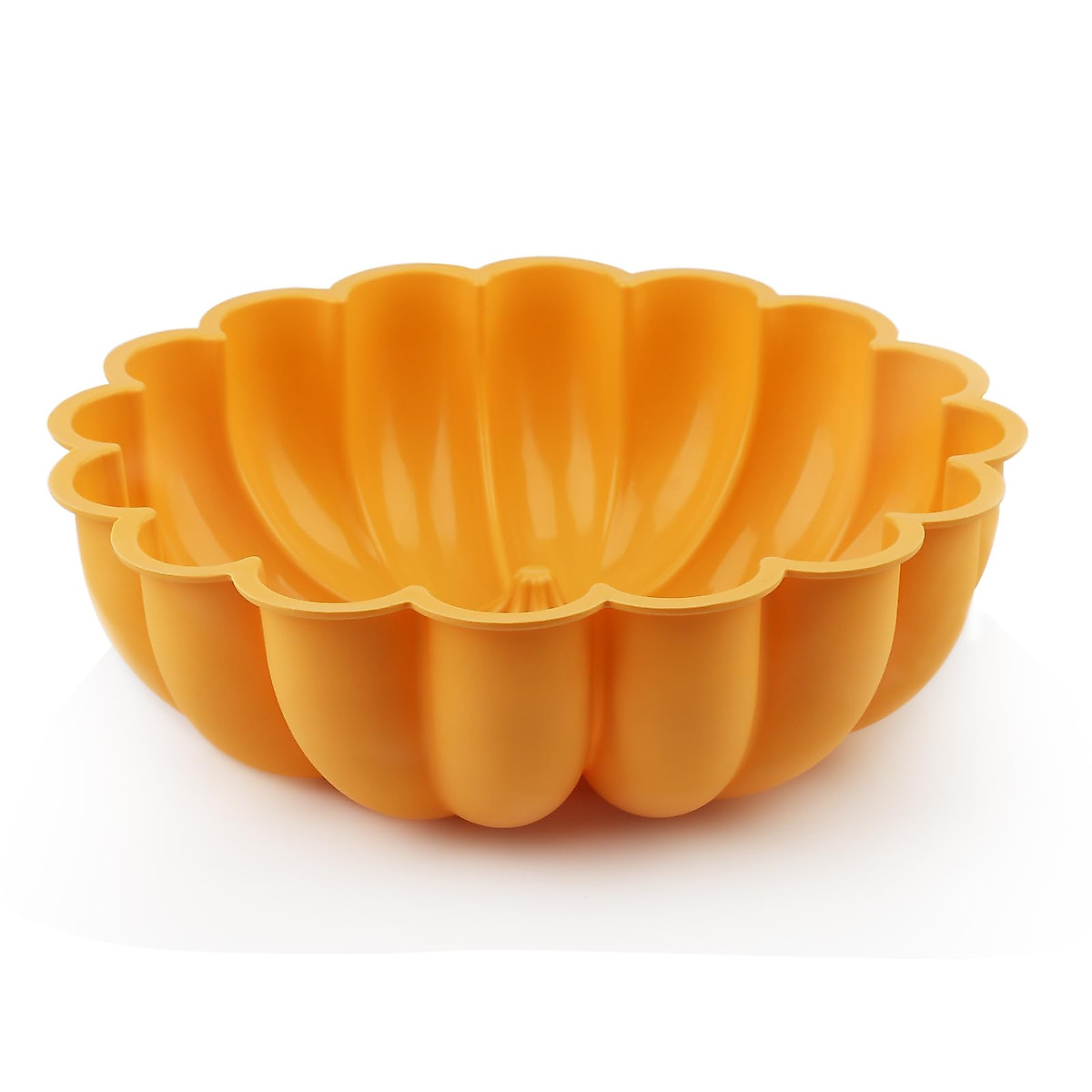 AILEHOPY Large 9 Inch Cake Pan Silicone Mold -Halloween Pumpkin Shaped Cake Mold Baking for Cake, Brownie, Toast with Thanksgiving Christmas Cake Mold
