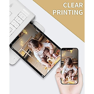 Compatible Canon Selphy CP1300 Ink and Paper KP-108IN 3 Color Ink Cartridges and 108 Sheets 4x6 Photo Paper Glossy for Canon Selphy CP1500 CP1200 CP1000 CP910 CP900 CP810 CP800 Photo Printer