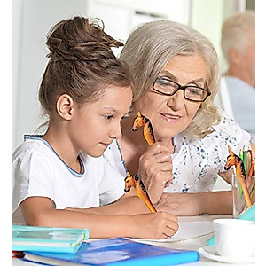 Planet Pens Brown Horse Novelty Pen - Cool Fun Unique Kids and Adults Ballpoint Pen Colorful Ranch Life Writing Pen Instrument For School and Office