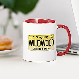 CafePress Wildwood NJ Tagwear Mug Ceramic Coffee Mug, Tea Cup 11 oz