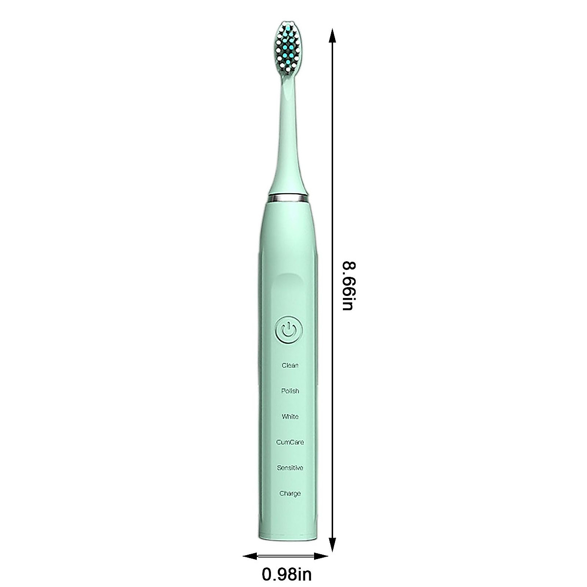 Electric Toothbrush, IPx7 Tooth Brush with 8 Brush Heads 5 Cleaning Modes 4 Adjustment Forces Toothbrush Box Smart 20-Speed Timer Longer Life Faster Charging, Upgraded Toothbrush for Women Men #