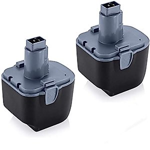 Powerextra 18 Volt 3.0Ah 2 Pack Replacement Battery Compatible with Lincoln Lube Cordless Powerluber Battery 1801 Lincoln 1842, 1844, 1444, 1442 Lincoln 18V Battery