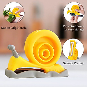 Kibbidea Kids Knife Set, 4-Piece Kids Cooking Sets Real, Stainless Steel Kids Kitchen Chef's Knives with Peeler, Finger Guard, Protective Glove for Cutting Peeling (Blue)