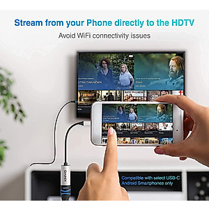 Kinivo 710UC USB-C Hub with USB C to HDMI Adapter - 25CM (4K 60Hz, 7 Ports- 3 USB 3.0 Ports, HDMI Port, 100W PD, SD and TF Card Readers)