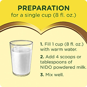 Nestle NIDO Fortificada Dry Milk, 3.52 lbs., 2 Count