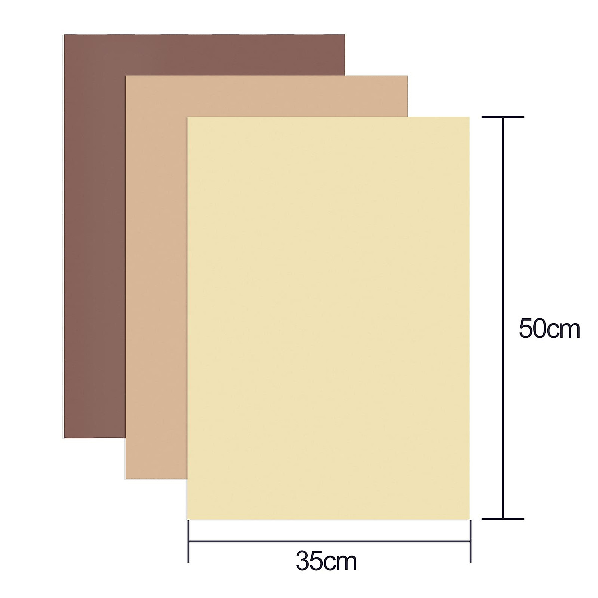 PLULON 60 Sheets Pink Tissue Paper Bulk and 60 Sheets Brown Tissue Paper Bulks