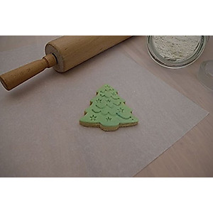 R&M International 0 Christmas 2" Pastry/Cookie/Fondant Stampers, Tree, Snowman, Gingerbread Boy, Ornament, 4-Piece Set