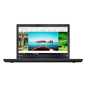 Lenovo Thinkpad T470 Touchscreen Ultrabook (14 FHD Touch Display, Intel Core i7-7600U Up to 3.9GHz, 8GB RAM, 256GB SSD, Webcam, Backlit Keyboard, Fingerprint Reader, Windows 10 Pro) (Renewed)