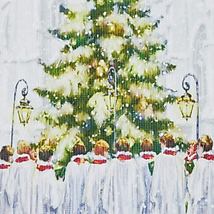 Violet Linen Christmas Snowed Man, Polyester, Super Soft Feel Faux Suede Fabric, Digital Print Decorative Table Runner, 13" X 70", Santa Claus with Snowman Design