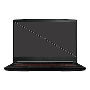 MSI 15.6" FHD 144Hz Gaming Laptop, Intel Core i5-11400H Processor, NVIDIA GeForce RTX 3050, 16GB DDR4 RAM, 512GB PCIe SSD, WiFi, Webcam, Backlit Keyboard, Windows 11 Home, Black
