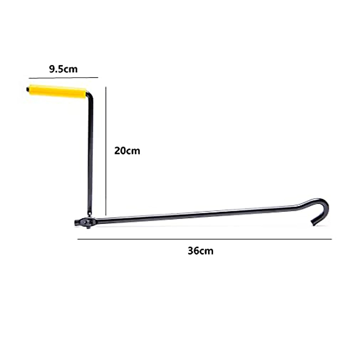 TcJ-Chen Metal Steel Car Truck Jack Lug Handle Wrench Auto Repair Tool