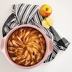 Luckypai 9 Inch Silicone Round Cake Pans, BPA Free, Nonstick, Heat Resistant, Easy to Clean, Perfect for Baking Cakes, Cheesecakes, Rainbow Cakes, Chocolate Cakes, and More