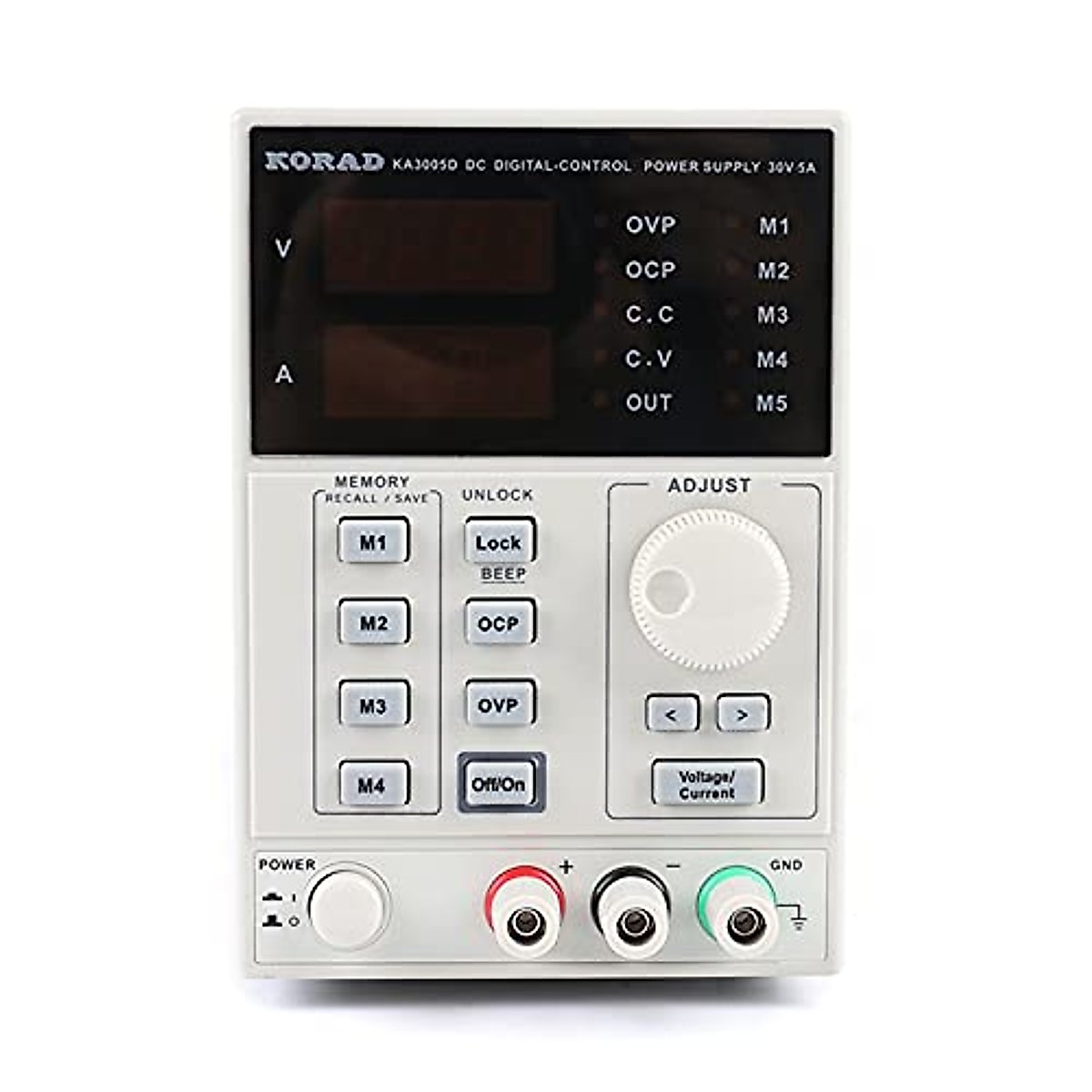 QYTEC Linear Regulator KA3003D KA3005D KA3005P Adjustable Precision Digital Programmable Laboratory Switching DC Power Supply 30V 5A 60V 3A 2A Linear Power Supply (Color : KA3005P)