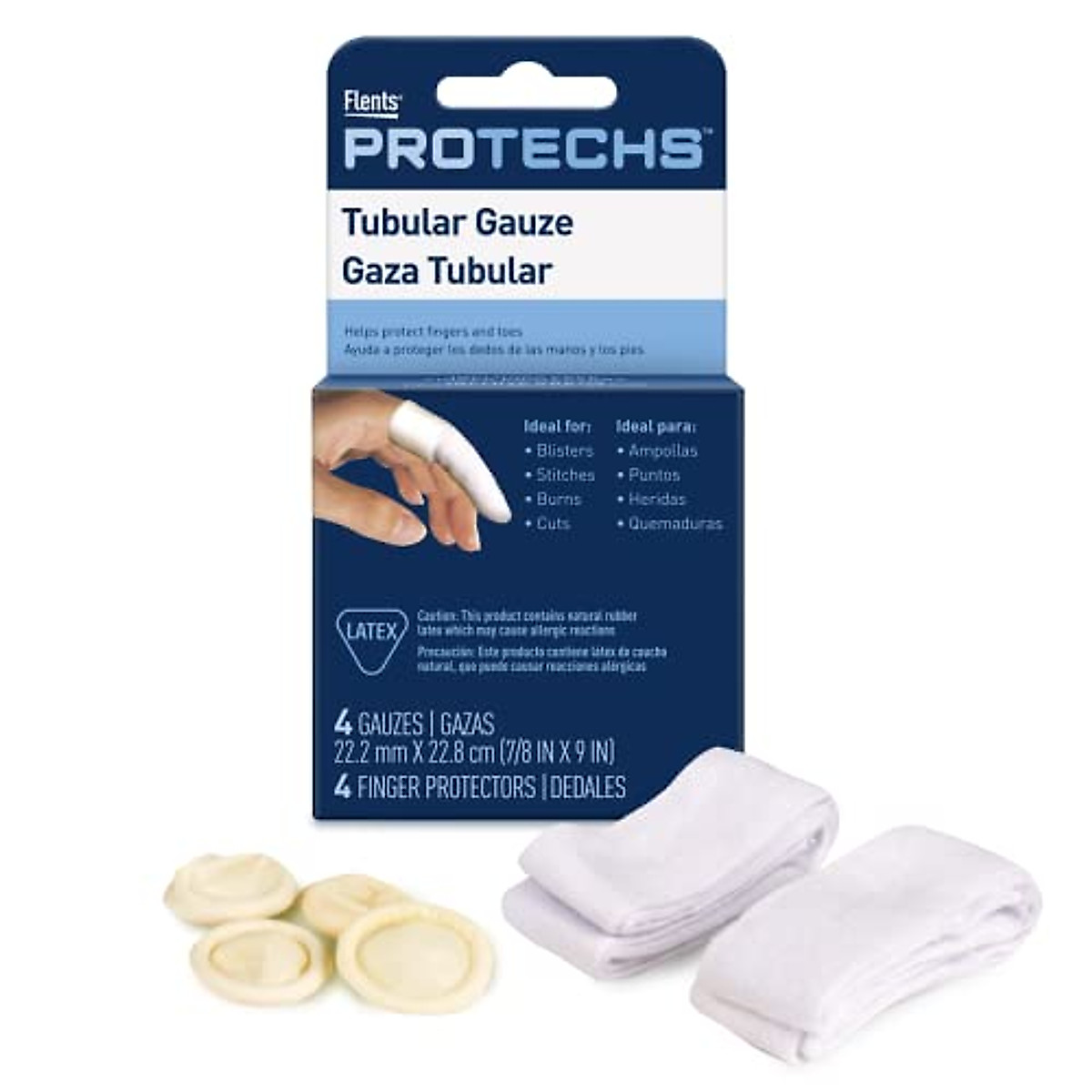 Acu-Life Finger Cots: 40 Count Rubber Protection for Wounds