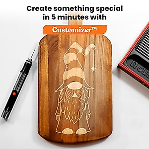 Culiau's Customizer Engraving Pen: Ultimate Cordless Portable for Artists & DIYers - Engrave 50+ Surfaces - Beginner Friendly - Rechargeable - Free 30 Bits & Mastery Guide