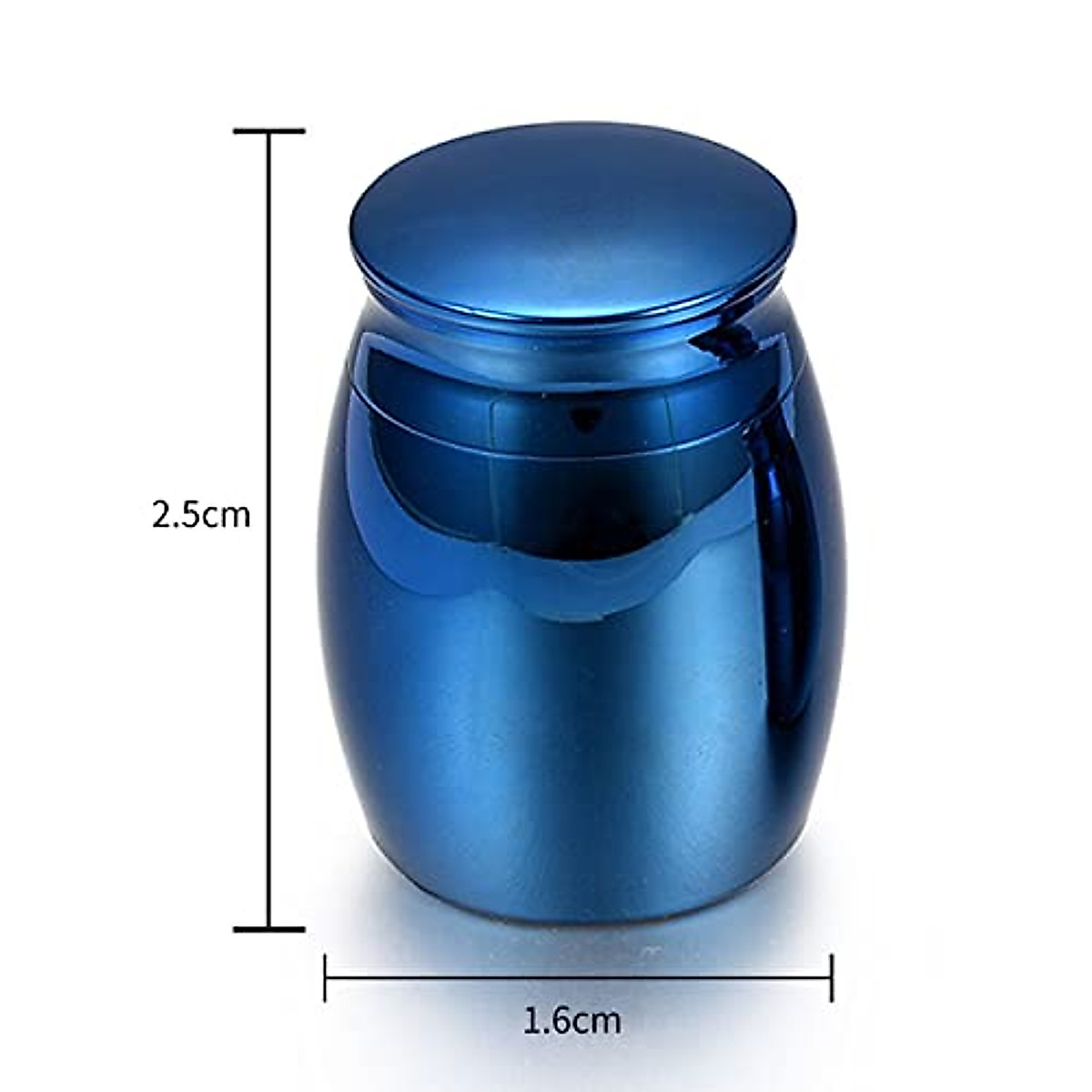 angel3292 Air Tight Pet Funeral Urn English Letters Metal Memory Box Pets Ashes Casket for Home Pet Memorial Urn Anti-Rust for Cats
