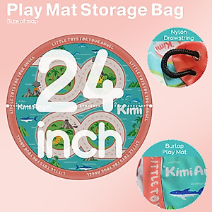 Kimiangel Baby Car Toys for Toddlers 1-3, Soft Rubber Animal Toddler Car Toys with Play Mat Storage Bag -1st Birthday Gifts for Infant (9 Pack)