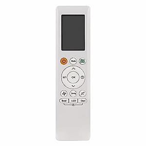 AULCMEET RG10A BGEF New Replacement Remote Control fit for Midea AC Air Conditioner RG10A(B2S)/BGEF