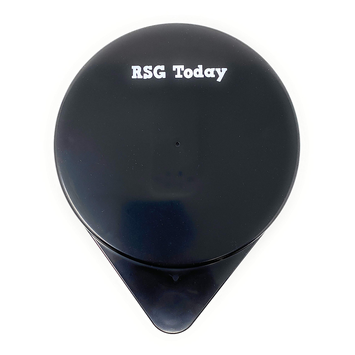 RSG TODAY Black Plastic Glass Rimmer and Margarita Salter with 3 Compartments (1pk)