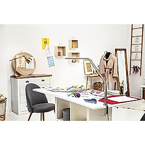 Daylight U35108 Clamp on, LED, Brushed Steel