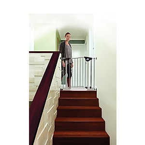 Dreambaby Watch-The-Step Baby Gate Ramp - Compatible with Most Pressured Mounted Gates - White - Model L837 (Pack of 2)