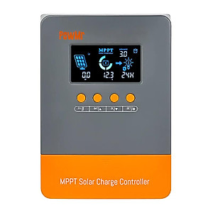 PowMr MPPT 60a Solar Charge Controller 12V 24V 36V 48V Max 2080W 150 Input MPPT Charger w/LCD