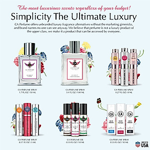 CA Perfume Impression of France Town Leather For Women & Men Replica Version Fragrance Dupes Concentrated Long Lasting Eau de Parfum Spray Refillable Atomizer Bottle 0.27 Fl Oz/8ml-X1