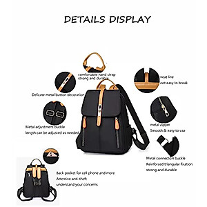 Women Backpack Purse Waterproof Nylon Anti-theft Rucksack Lightweight Shoulder Bag Travel Bag Handbag student bag Satchel Bag