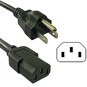 Parts Express 10ft AC Power Cord for ION Tailgater Bluetooth Speaker IPA57 Mains Cable