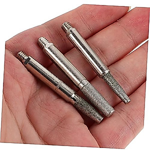 ULTECHNOVO Chainsaw Sharpening Kit 12pcs glitch sharpening Corundum 4.8 chainsaw grinding stones grinding head chainsaw grinding stones 4.8 Tool Tool