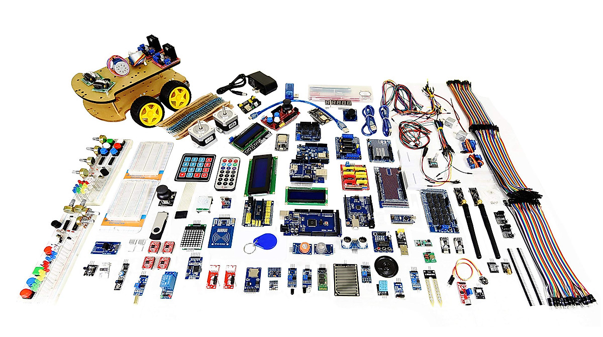 GAR Colossus Arduino Kit: Robotics, IoT, ESP32 & More!
