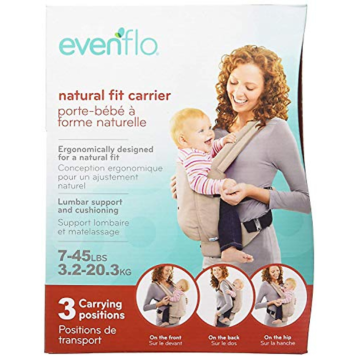 Natural Fit Carrier, 7-45 lbs., Khaki Orange