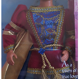 Barbie 1997 Classic Fairy Tale Rapunzel Series 12 Inch Doll : Prince Ken with Costume, Crown, Jewel Bag, Plastic Necklace and Bracelet